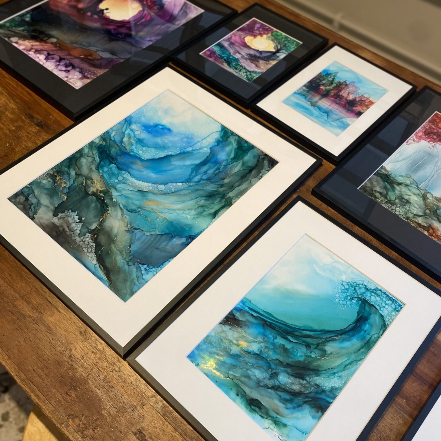 FUNCTIONAL ART | EPOXI | RESIN | ALCOHOL INK | REMAKE | WORKSHOPS